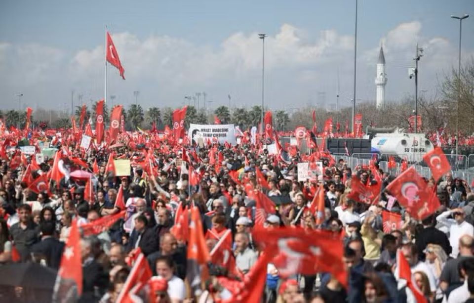Istanbul Protests: Mass Protests Erupt in Istanbul Over Opposition ...
