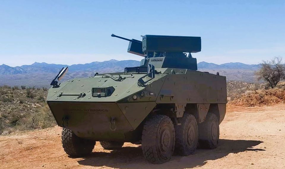 GDLS Unveils Pandur SHORAD with Moog RIwP Turret in Powerful Live-Fire ...