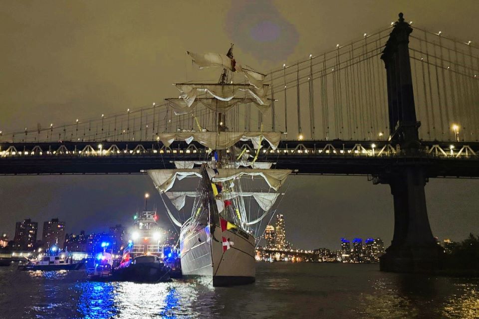 Mexican Navy Ship Collides with Brooklyn Bridge: 22 Injured in Stunning ...