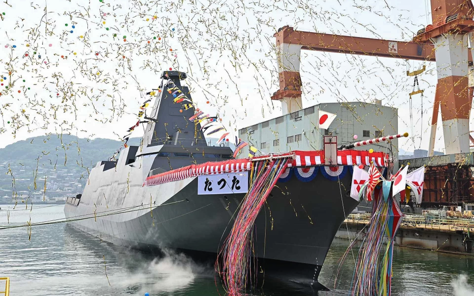 Japan Bolsters Naval Power as 11th Mogami-Class Frigate JS Tatsuta ...