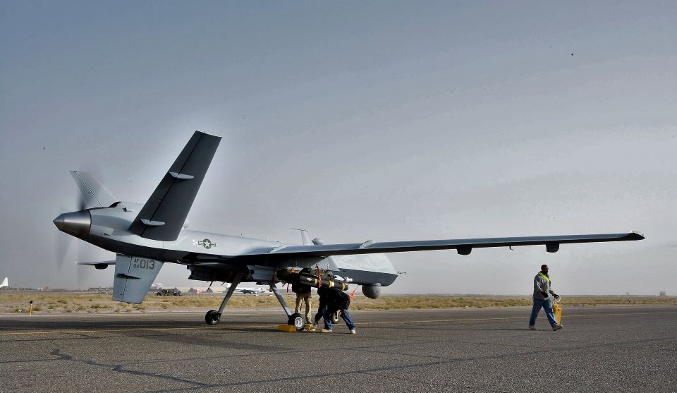 U.S. MQ-9 Reaper Crashes Into Yellow Sea, Triggering High-Stakes Race ...